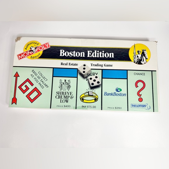 Parker Brothers | Toys | Monopoly City Of Boston Edition Real Estate ...